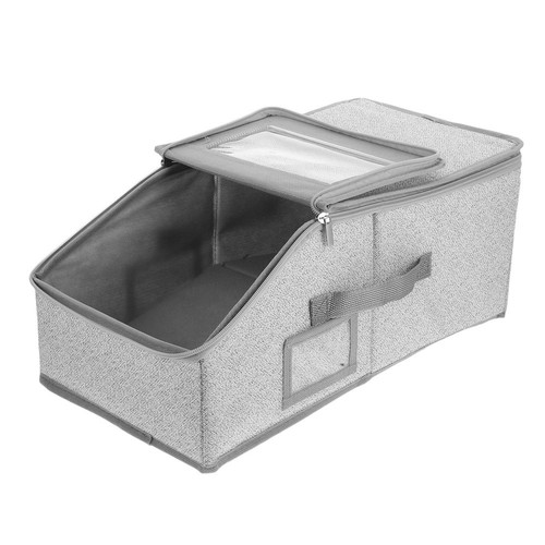 Zipper Hat Bag Boxes for Baseball Caps Travel Case Foldable Organizer ...