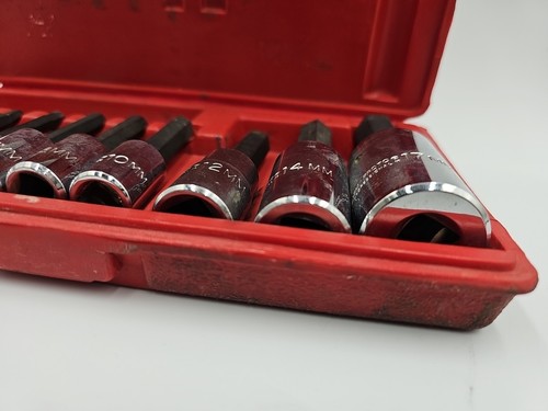 Proto Tools J4900MA Metric 10 Pc. Hex Bit Socket Set **One Missing ...