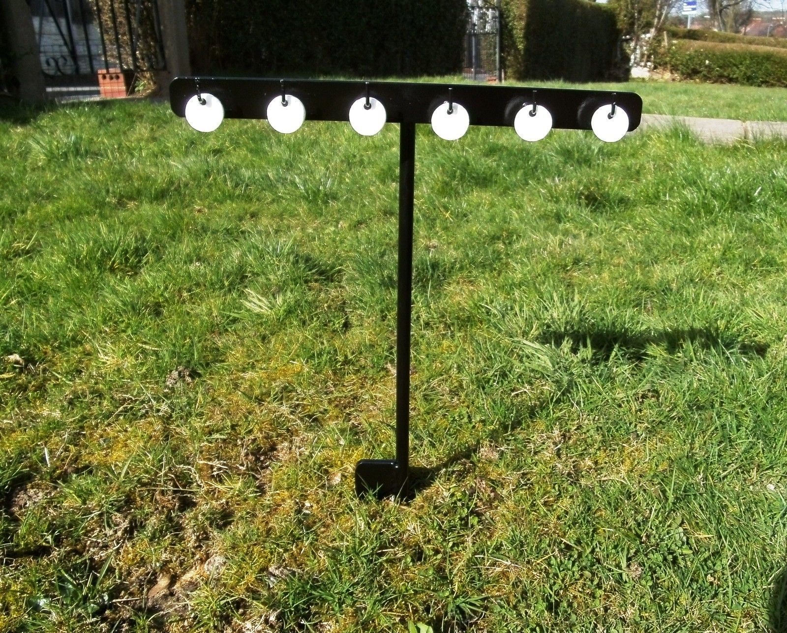 6 Tarian Marks Chalk Disc Target Holder, push in, Air Rifle Pistol, heavy duty | eBay