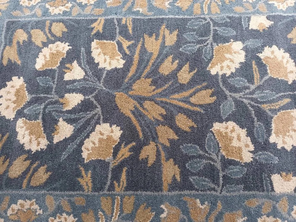 Pottery Barn Adeline Wool area rug Hand made Rug Designer Rug sale PB ...