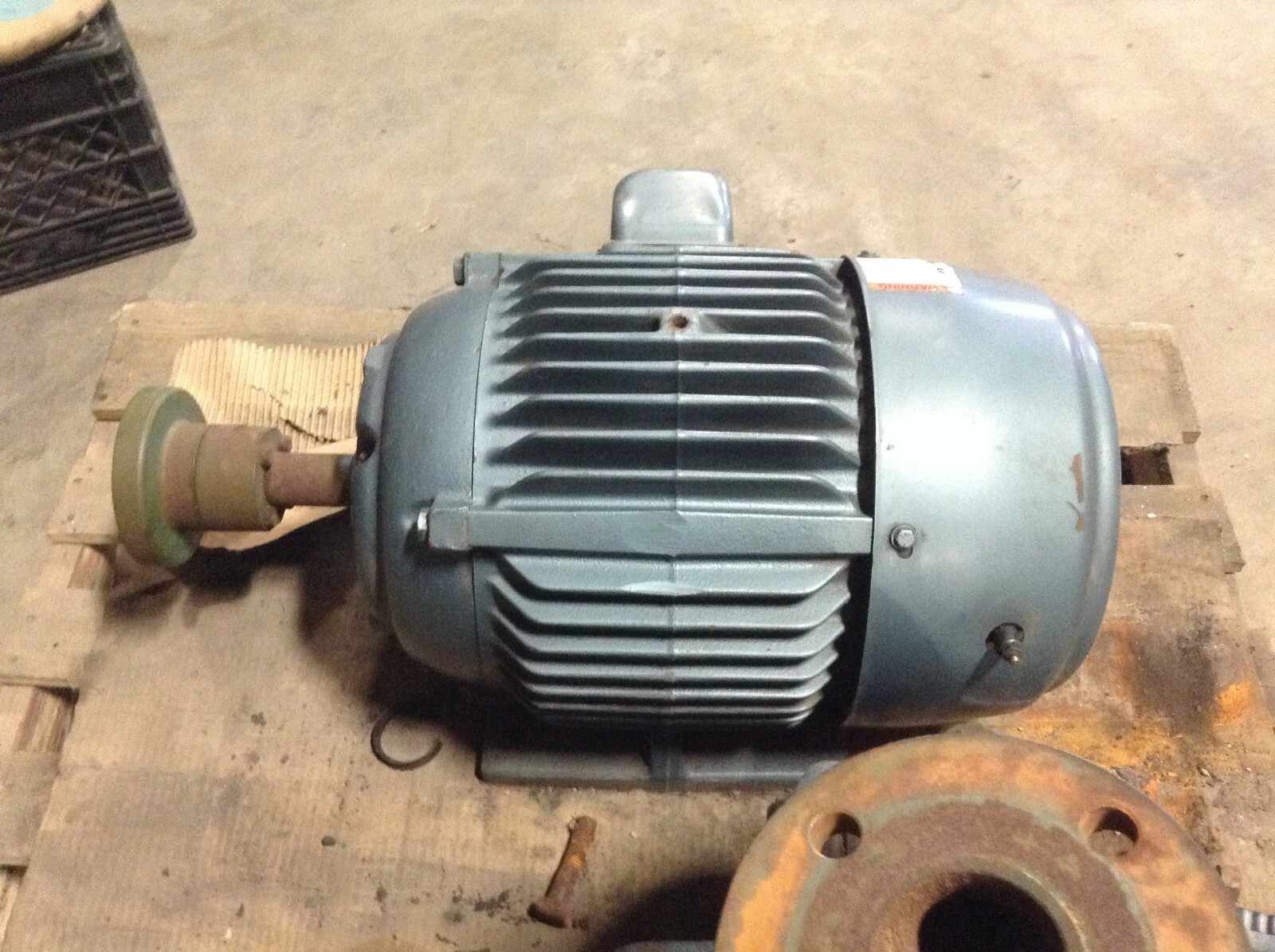 U.S Electrical Motors C04-6792A-M Motor 15 HP 460 V 1750 RPM 284U JAD ...