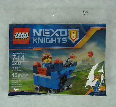 LEGO Nexo Knights #30372 "Robin's Mini Fortrex" ~ 45 pcs New in Sealed ...