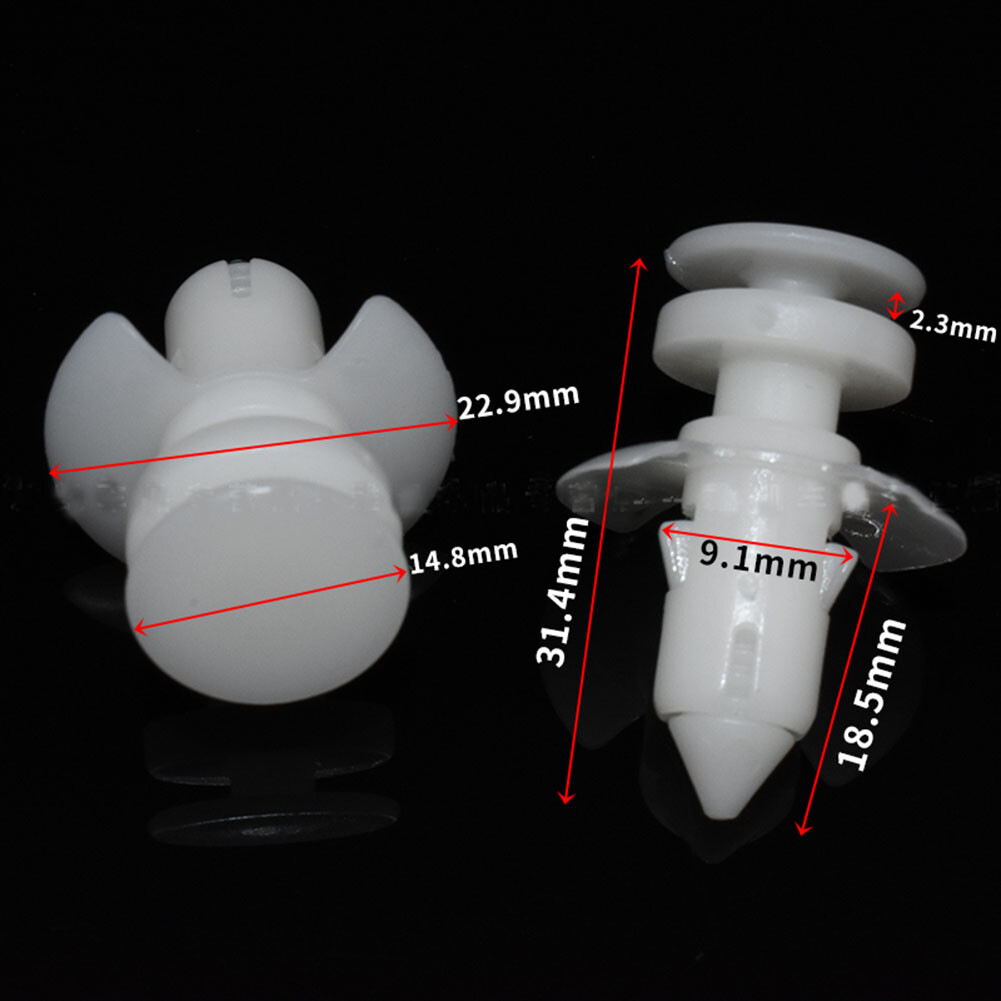 10 pcs Car Door Card Molding Panel Trim Retainer Clips for Ford | eBay