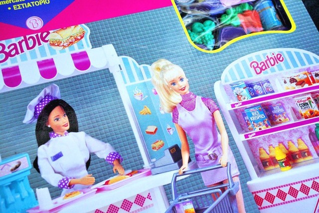 Vintage 1997 Mattel Barbie Fun Fixin’ Supermarket #67576 for sale ...