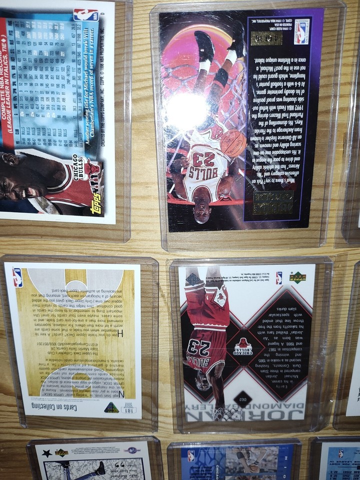 MICHAEL JORDAN 9 CARD DEAL--GET ALL CARDS SHOWN--GR8 TO RE-SELL--MAKE ...