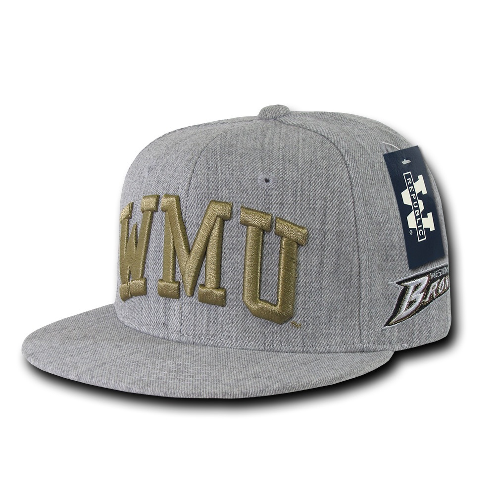 NCAA WMU Western Michigan University Broncos Game Day Snapback Caps ...