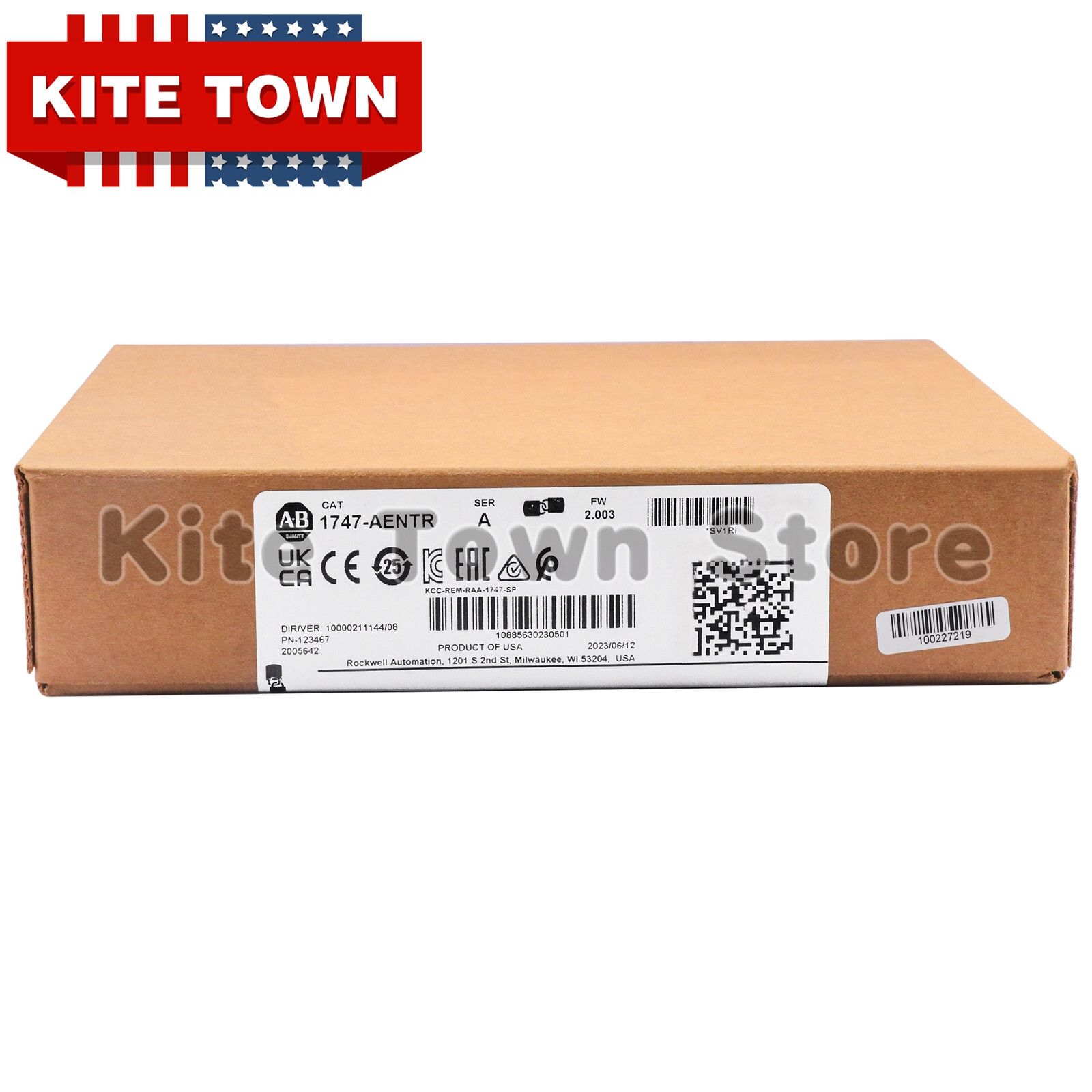 Allen-Bradley 1747-AENTR Ethernet/IP Communication Adapter for sale ...