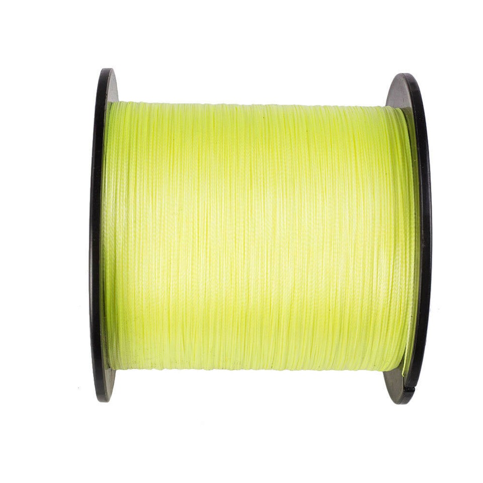 UK 4/8 Strands pe Braid Fishing Line Black Multicolour Green 100-2000m ...