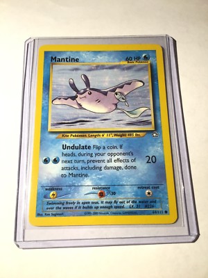 MANTINE - Neo Genesis Set - 64/111 - Common - Pokemon Card - Unlimited ...
