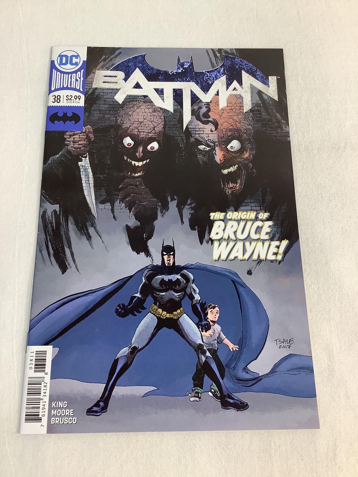 BATMAN #38 BRUCE WAYNE ORIGIN FIRST APPEARANCE NEW VILLAIN DC COMICS ...