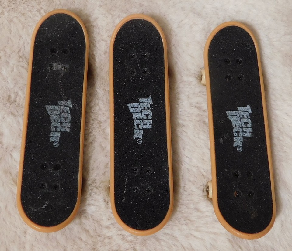 Lot of 3 Tech Deck - Molinar, Janoski, Garcia - Bamboo - 96mm ...