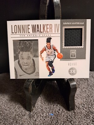 2018-19 Panini Encased Rookie Materials /99 Lonnie Walker IV #RM-LW ...