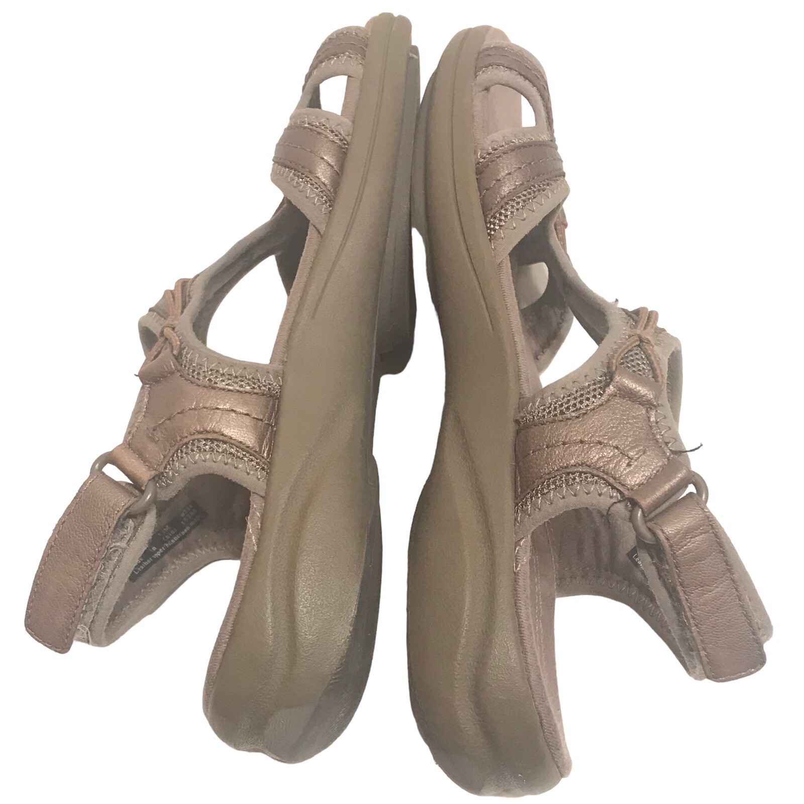 Clarks Women Springers Slingback Sandals Brown Leathe… - Gem