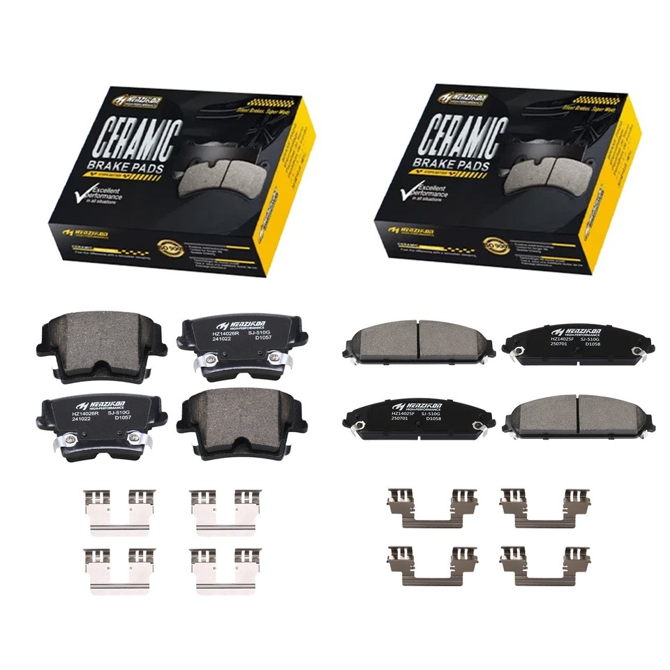 Front & Rear Ceramic Brake Pads for 300 Dodge Charger Avenger Magnum ...