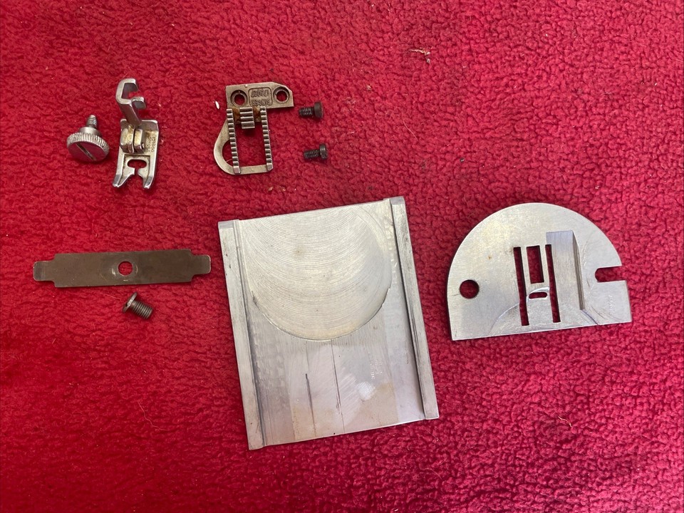 Singer 328K 327K Sewing Machine Needle Slide Plate Assembly Parts Lot A ...