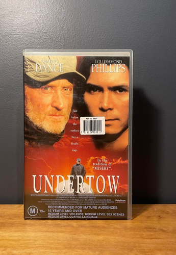 VHS Video Tape 1995 Undertow M15+ Free Shipping | eBay