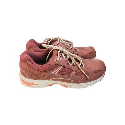 Vionic Walker Sneakers Womens Edin 8.5 Dusty Pink Rose Suede Arch ...