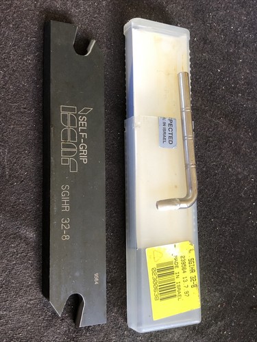 Iscar SGIHR 32-8 Self-Grip RH Cut-Off Grooving, Parting Blade. Made In ...