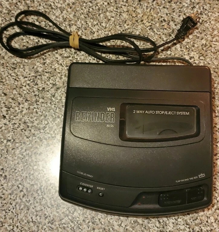 2 Way Videocassette Rewinder