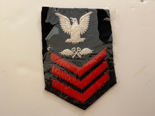 NR572 WW2 US Navy Rate Aviation Storekeeper 1st Class Blue Black Wool ...