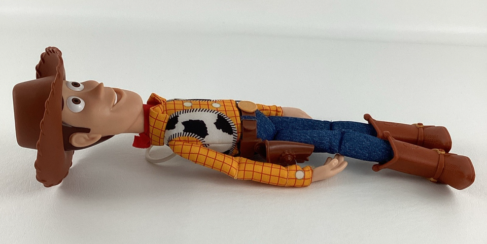 Disney Pixar Toy Story Sheriff Woody Figure 15" Pull String Cowboy Doll ...