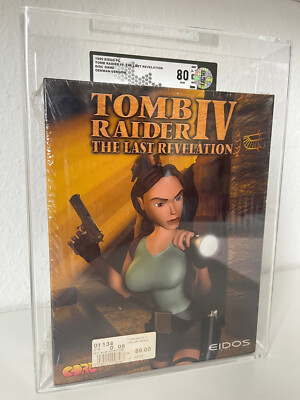 Tomb Raider IV - TR 4 - PC BIG BOX - SEALED - RGS 80 GRADED - NO VGA ...
