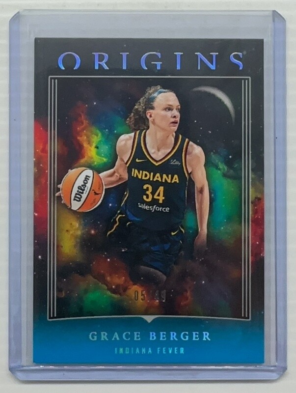 Grace Berger 2024 Origins WNBA #79 Teal /49 Price Guide - Sports Card ...