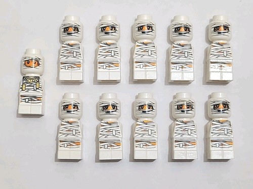 Lego Microfigure Lot - 11 Ramses Return Pyramid Micro Figure Mummy Game ...