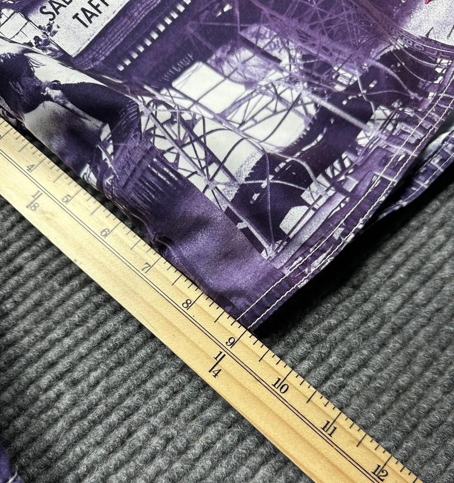 Zoo York Shorts Mens 31 Purple Photo Collage Matt Weber Board Swim ...