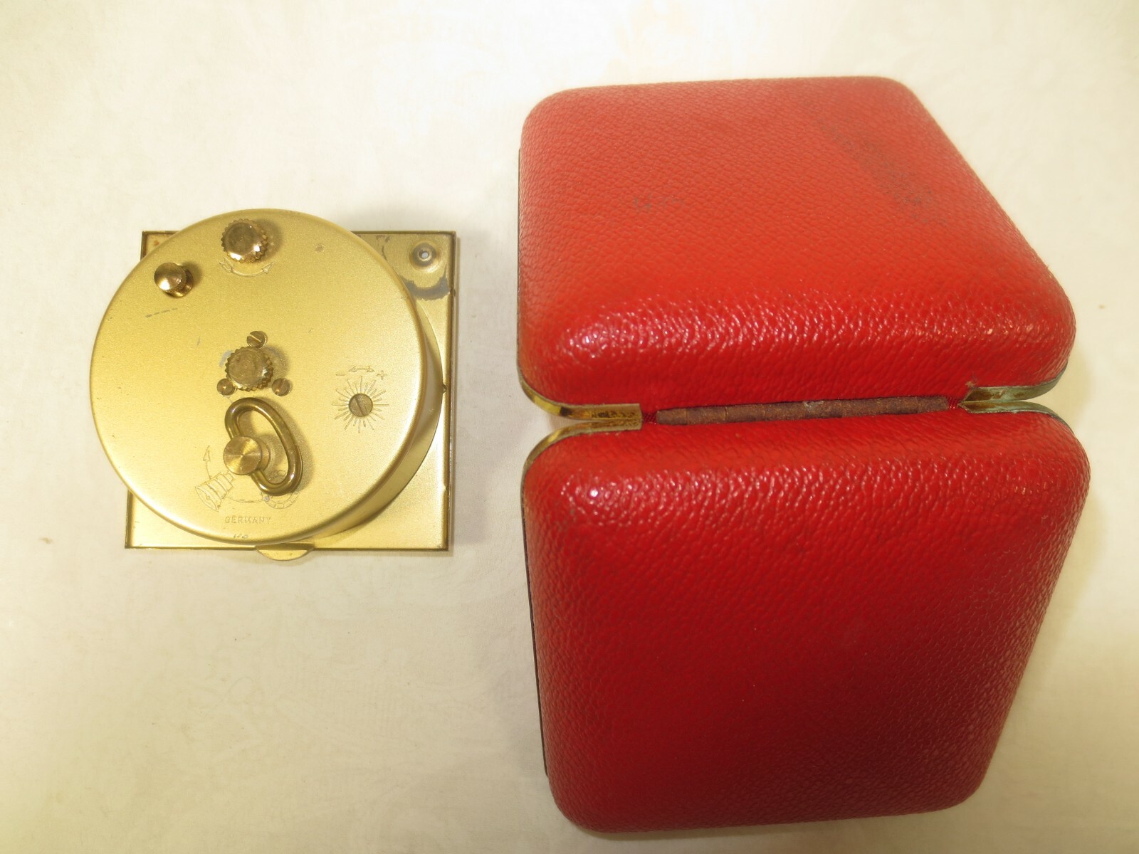 works 2 folding Mechanical Koch Alarm Clock & Northfield Alarm Clock ...