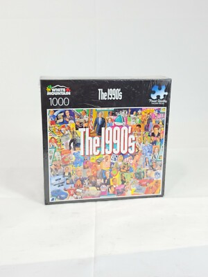 White Mountain 1990's 90s Pop Culture 1000 Piece Jigsaw Puzzle Kids ...