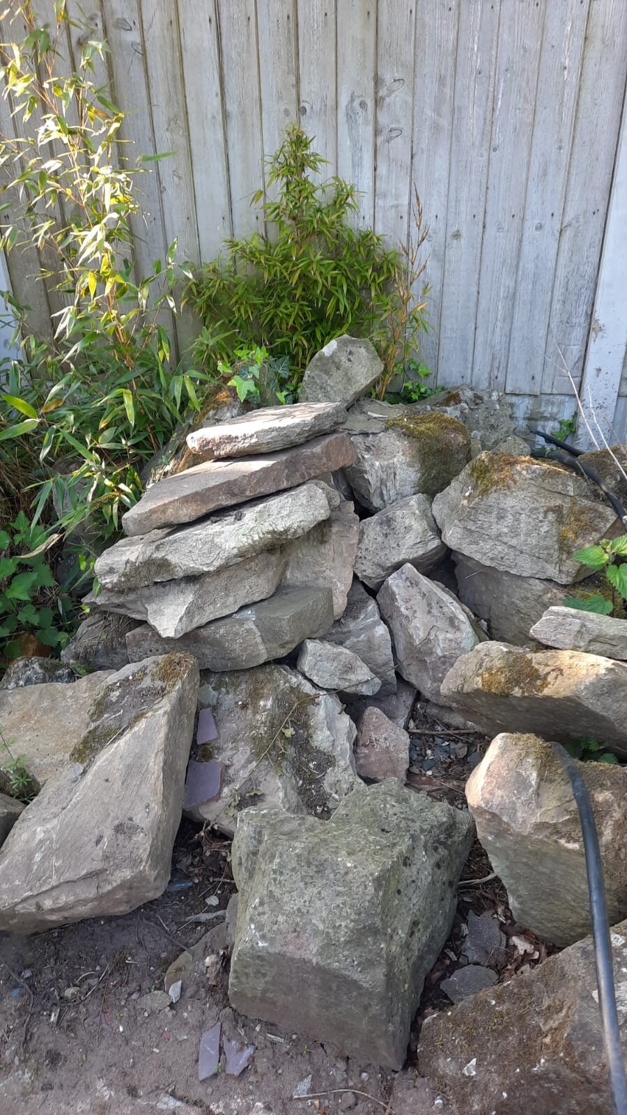 LARGE ROCKS for ROCKERY/WATERFALL /POND SURROUND Large and Small | eBay UK