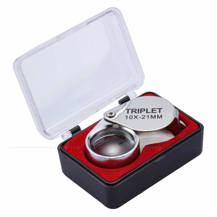 3x Magnifying Glass Jewelers Eye Loupe,10X/20X/30X Pocket Jewelry Loop ...