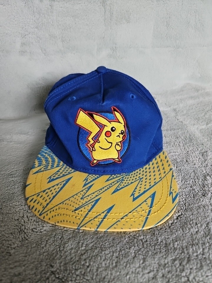 Pokemon Pikachu Youth Baseball Cap Boys Snapback Hat … - Gem