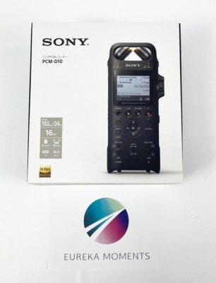 SONY PCM-D10 Linear PCM Recorder 16GB High-Res Rec 192KHz [Brand New ...