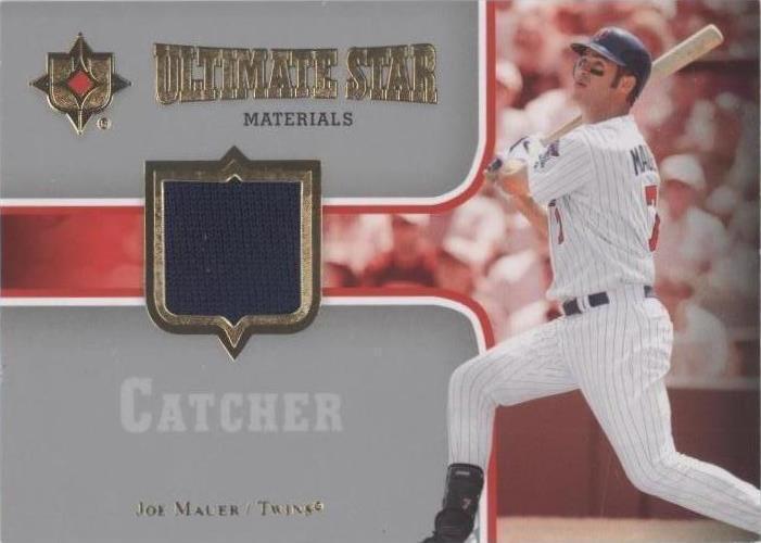 2007 Ultimate Collection - Ultimate Star Materials Joe Mauer #SM-JM ...