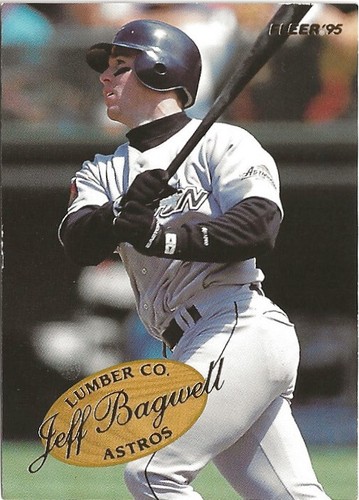 1995 Fleer Jeff Bagwell Lumber Co Houston Astros SP HOF | eBay