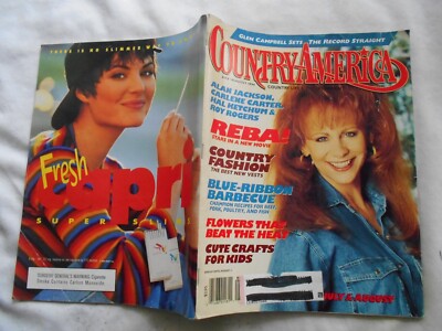 COUNTRY AMERICA Magazine-JULY 1994 REBA McEntire | eBay