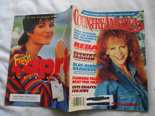 COUNTRY AMERICA Magazine-JULY 1994 REBA McEntire | eBay