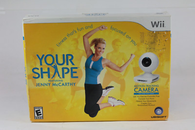Wii Your Shape Featuring Jenny McCarthy with Motion Tracking Camera New ...