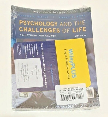 Psychology and the Challenges of Life: Adjustment and Growth W ...