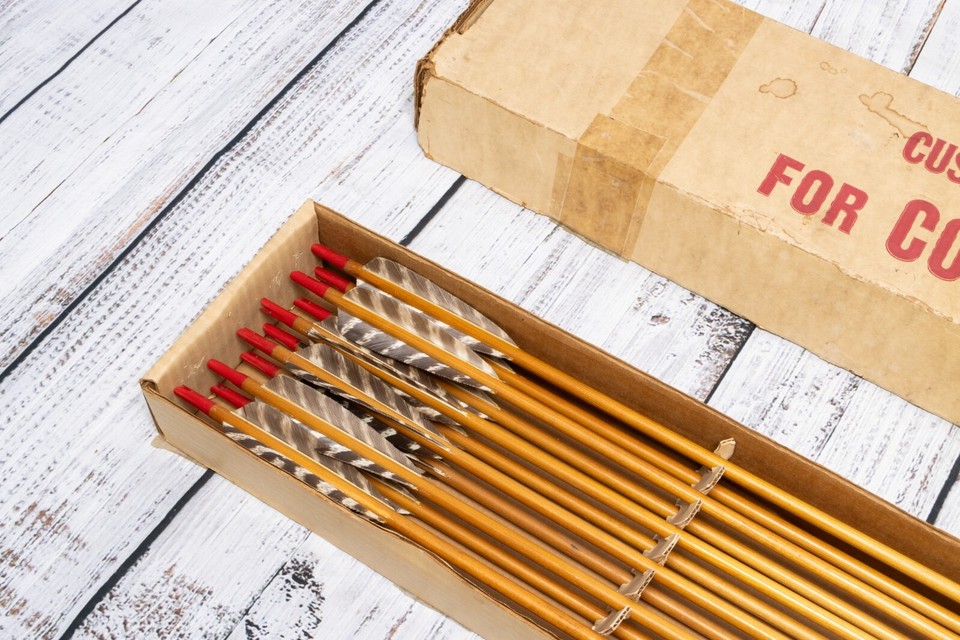 Vintage Custom Made Arrows For Compound Bows | eBay