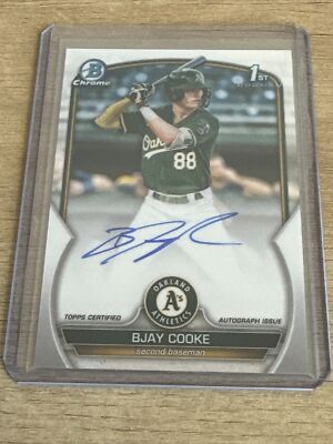 2023 Bowman Chrome Bjay Cooke Auto | eBay