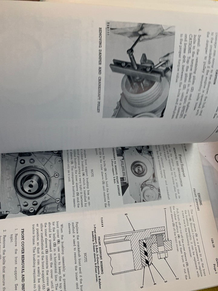 CATERPILLAR CAT 630 632 SCRAPER TRACTOR SERVICE MANUAL S/N 14G 10G 79F ...