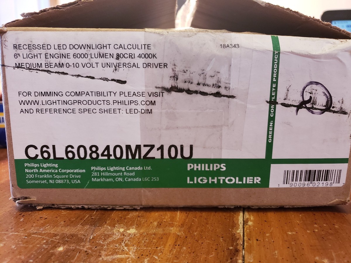 Lightolier Calculite Led Downlight Square Calculite LED 3" Square