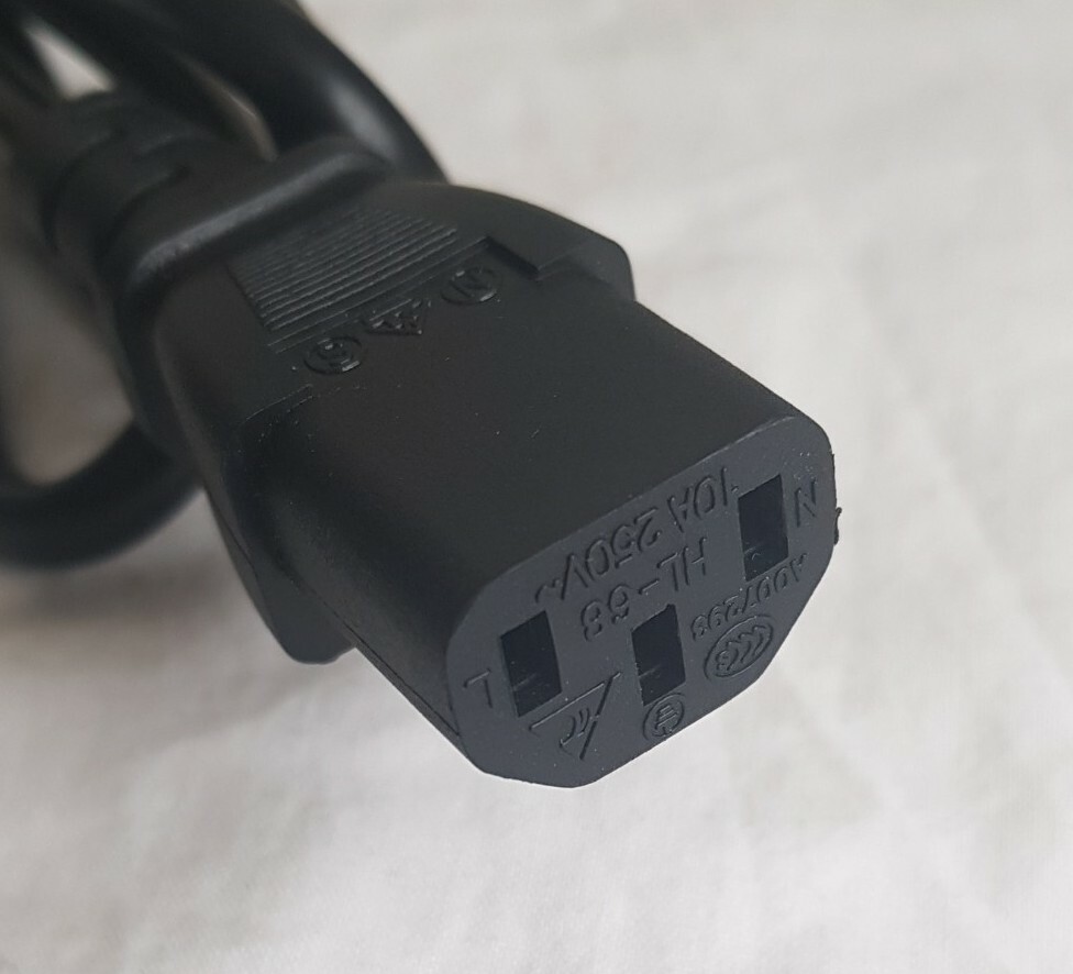 UK Plug to ICE C13 Plug Power Cable for Kettle, Adapters, PC, TV ...