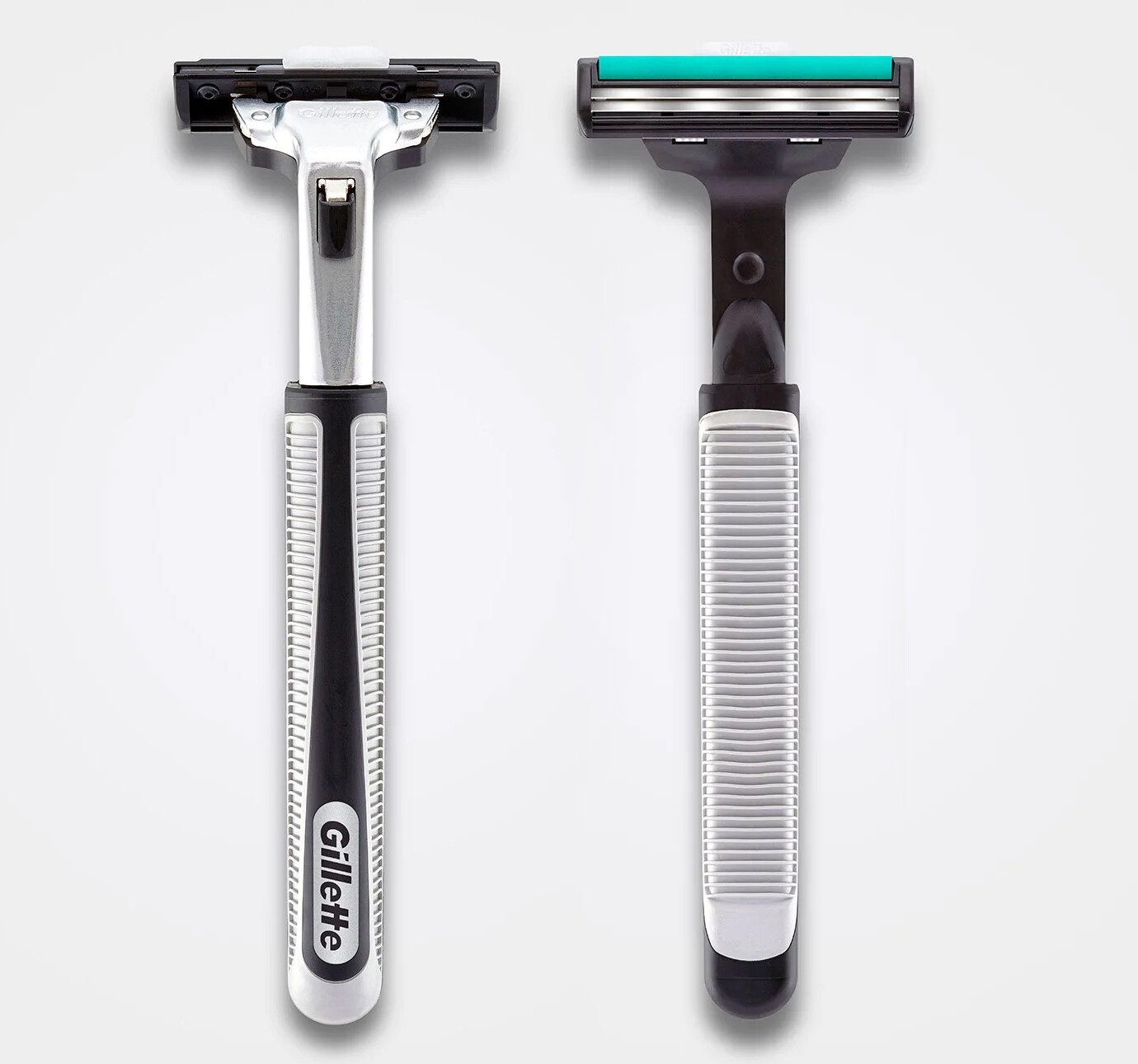 2 x Gillette Vector Razor Pivot Handle Adjusts Automatically Comfort ...