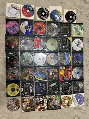Lot of 40+ PC Computer Games - Hidden Object - Murder Mystery Solving ...