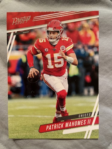 2020 Panini Prestige Football Card Patrick Mahomes II Kansas City ...