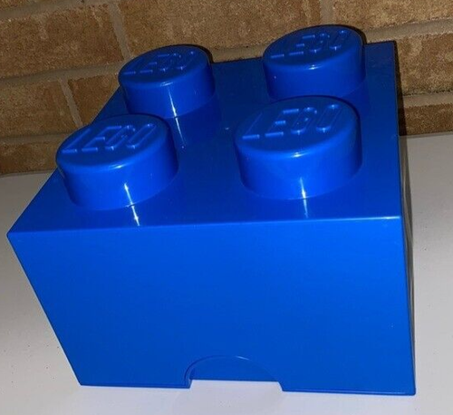 Lego Stacking Storage Brick Blue Block Display Plastic Building Toys ...